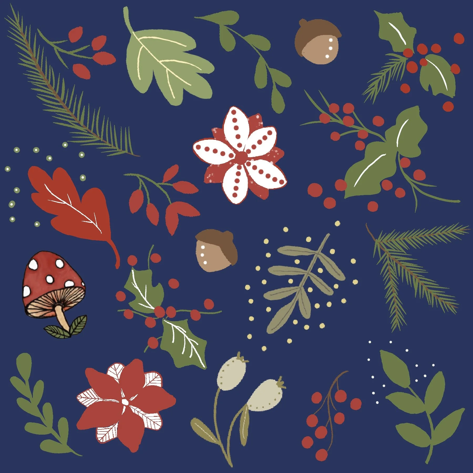 Infinity Friends Surface Pattern Design