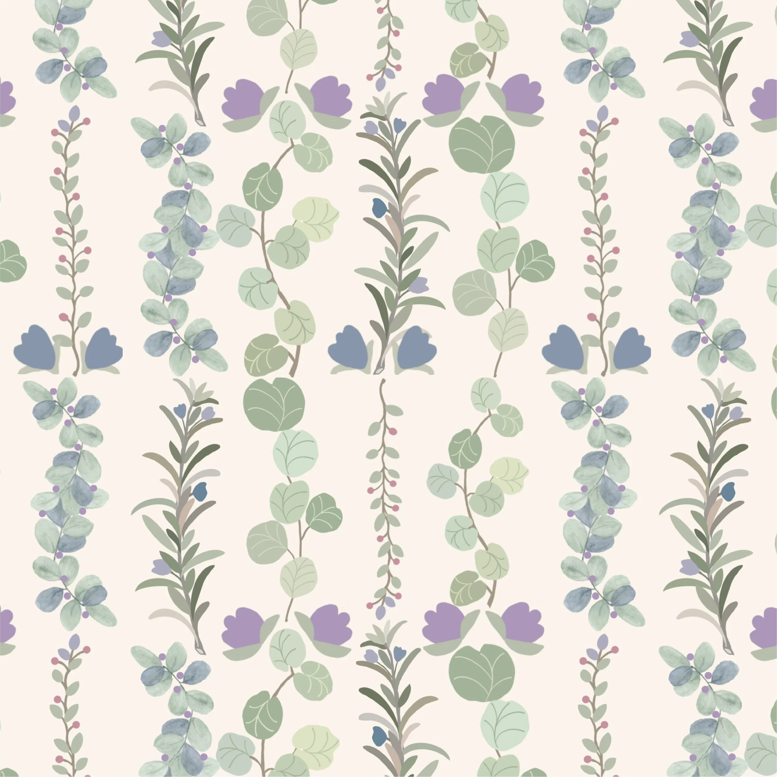 Infinity Friends Surface Pattern Design