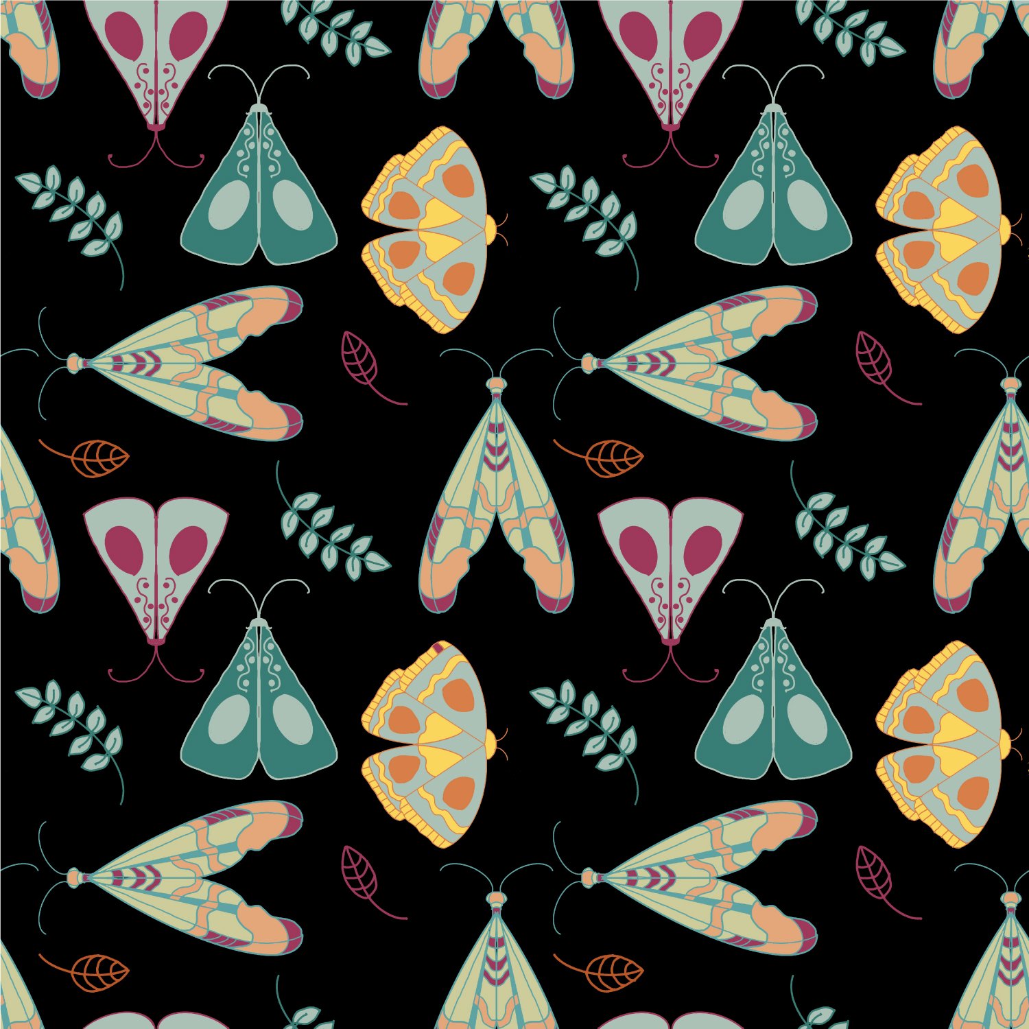 Infinity Friends Surface Pattern Design
