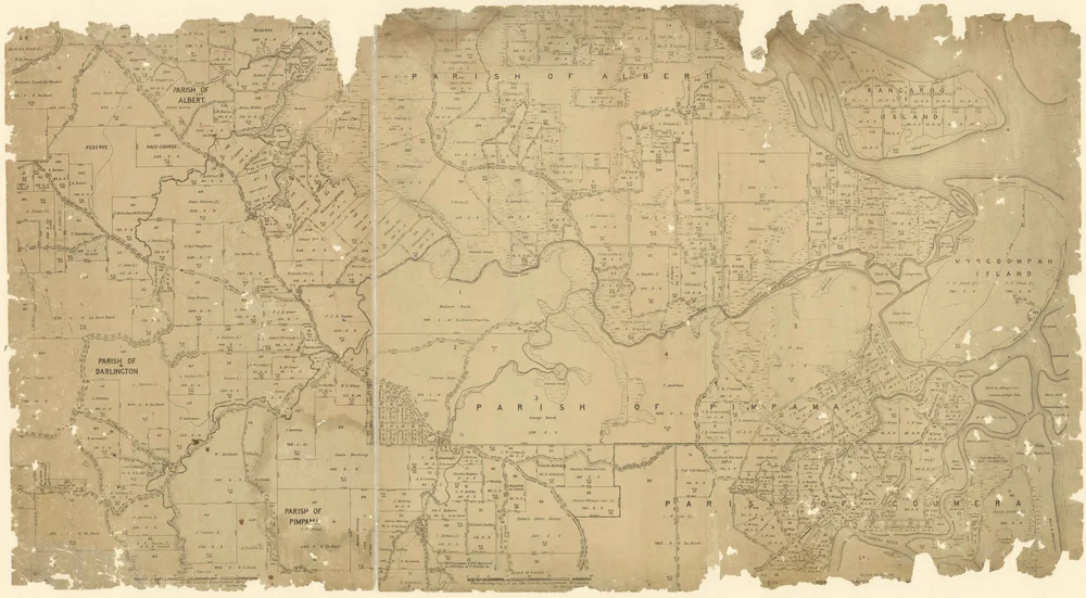 Coomera Gold Coast Unrestored Maps and Photos — Historic Prints ...
