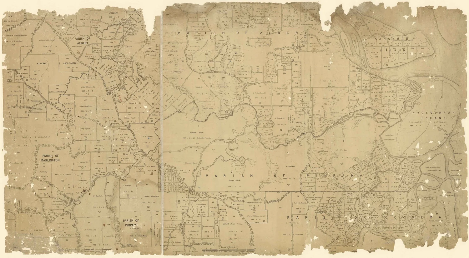 Coomera Gold Coast Unrestored Maps and Photos — Historic Prints ...