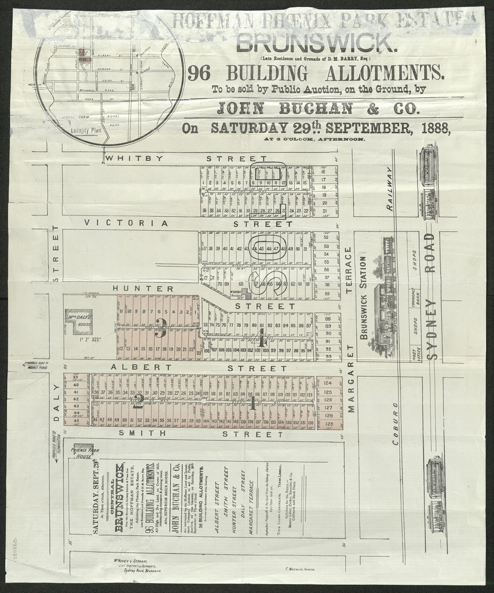 Brunswick and Brunswick West Unrestored — Historic Prints & Vintage ...