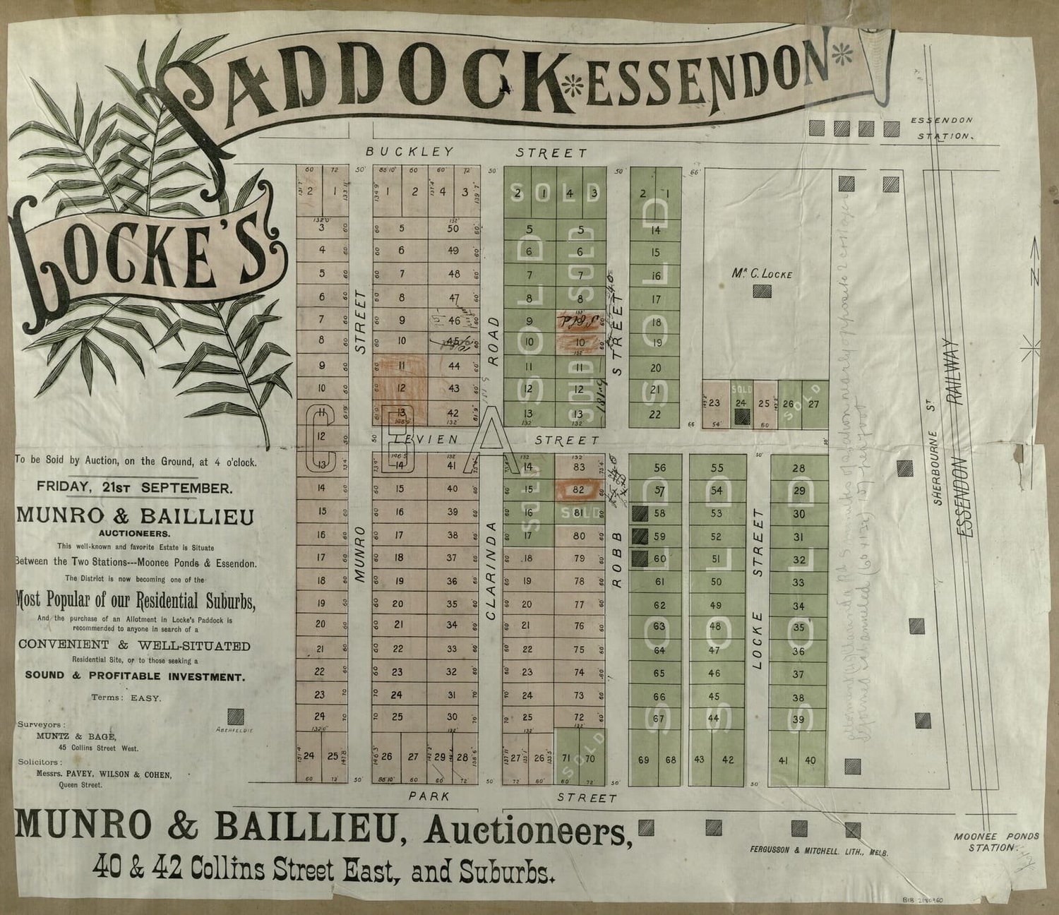 Moonee Ponds-Essendon Unrestored — Historic Prints & Vintage Suburban ...