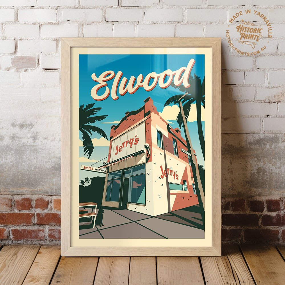 St Kilda Astor Theatre 1936 Suburban Icon Poster — Historic Prints ...