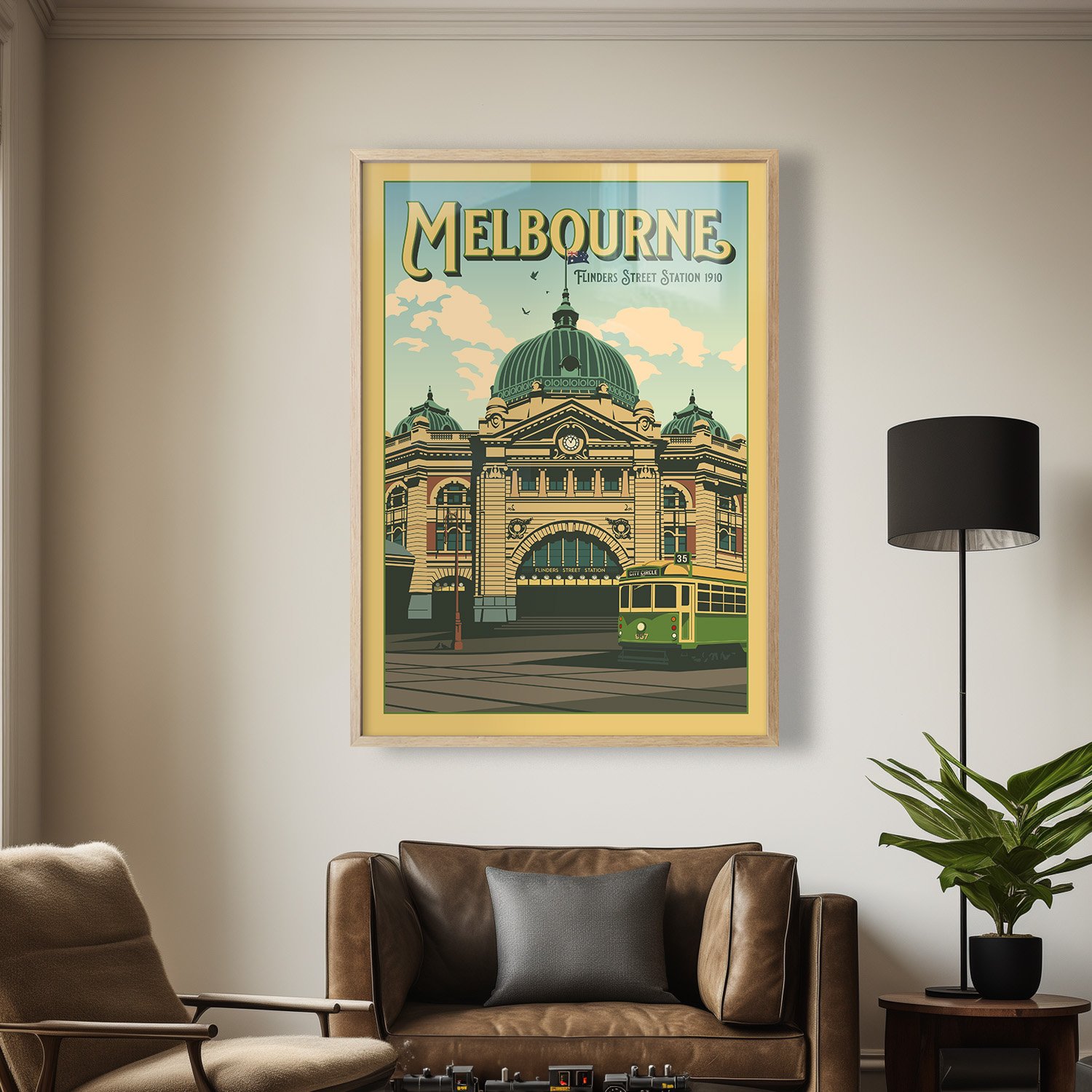 Royal Exhibition Building Melbourne Suburban Icon Poster Art — Historic ...