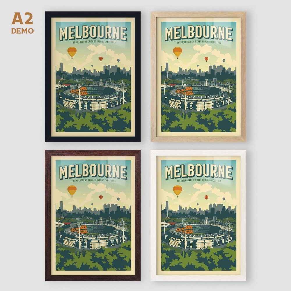 Vintage Suburban Icons Collection - Travel Posters of Melbourne ...