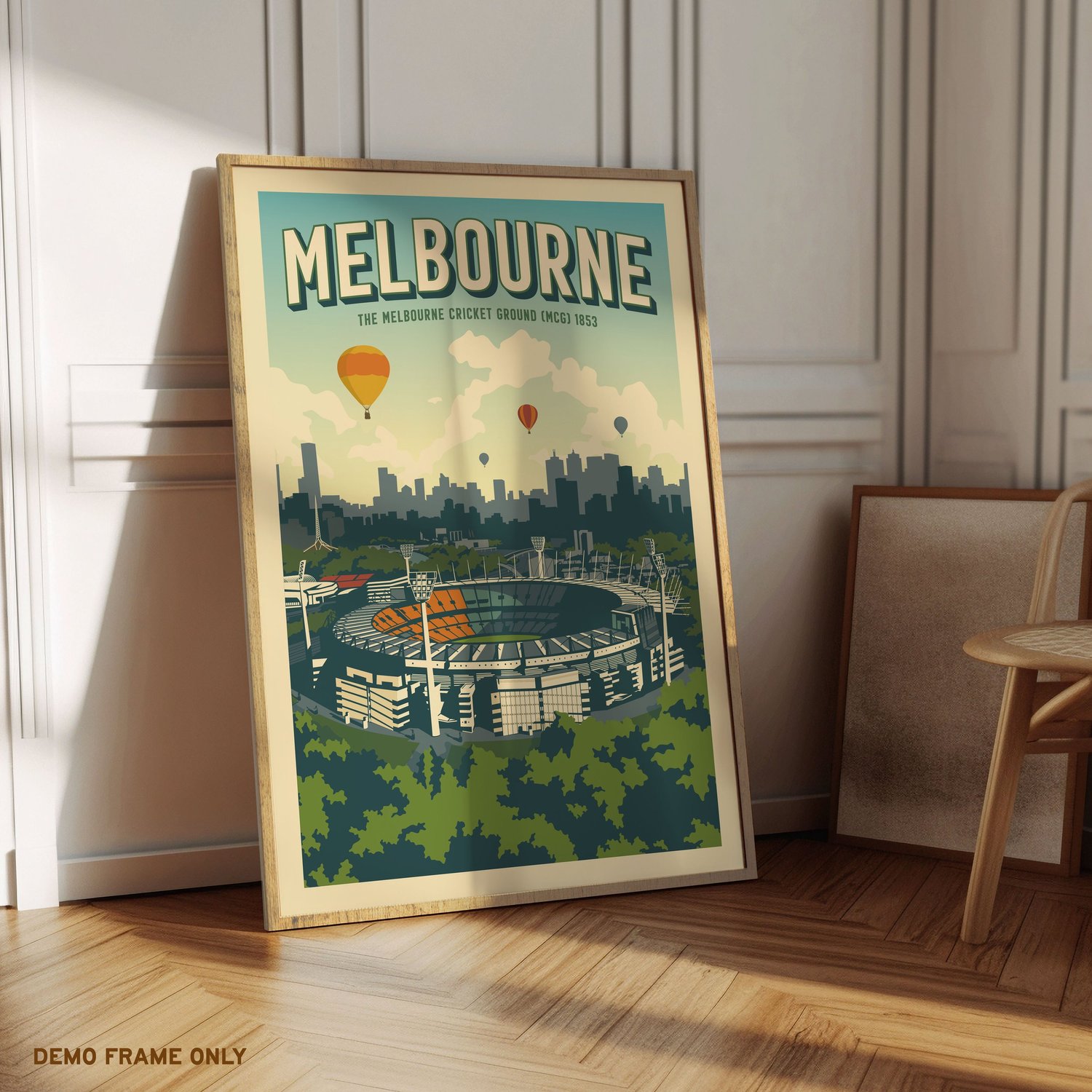 Vintage Suburban Icons Collection - Travel Posters of Melbourne ...