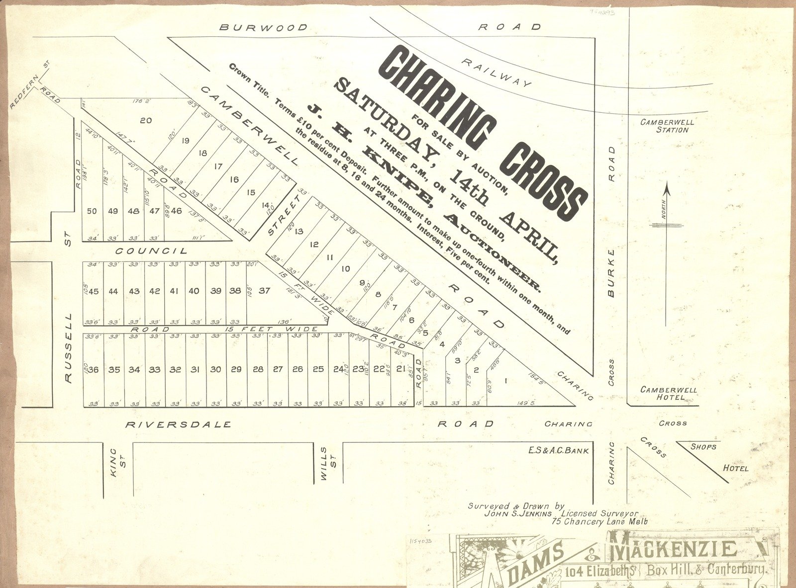 Camberwell Junction History Unrestored Maps and Photos — Historic ...