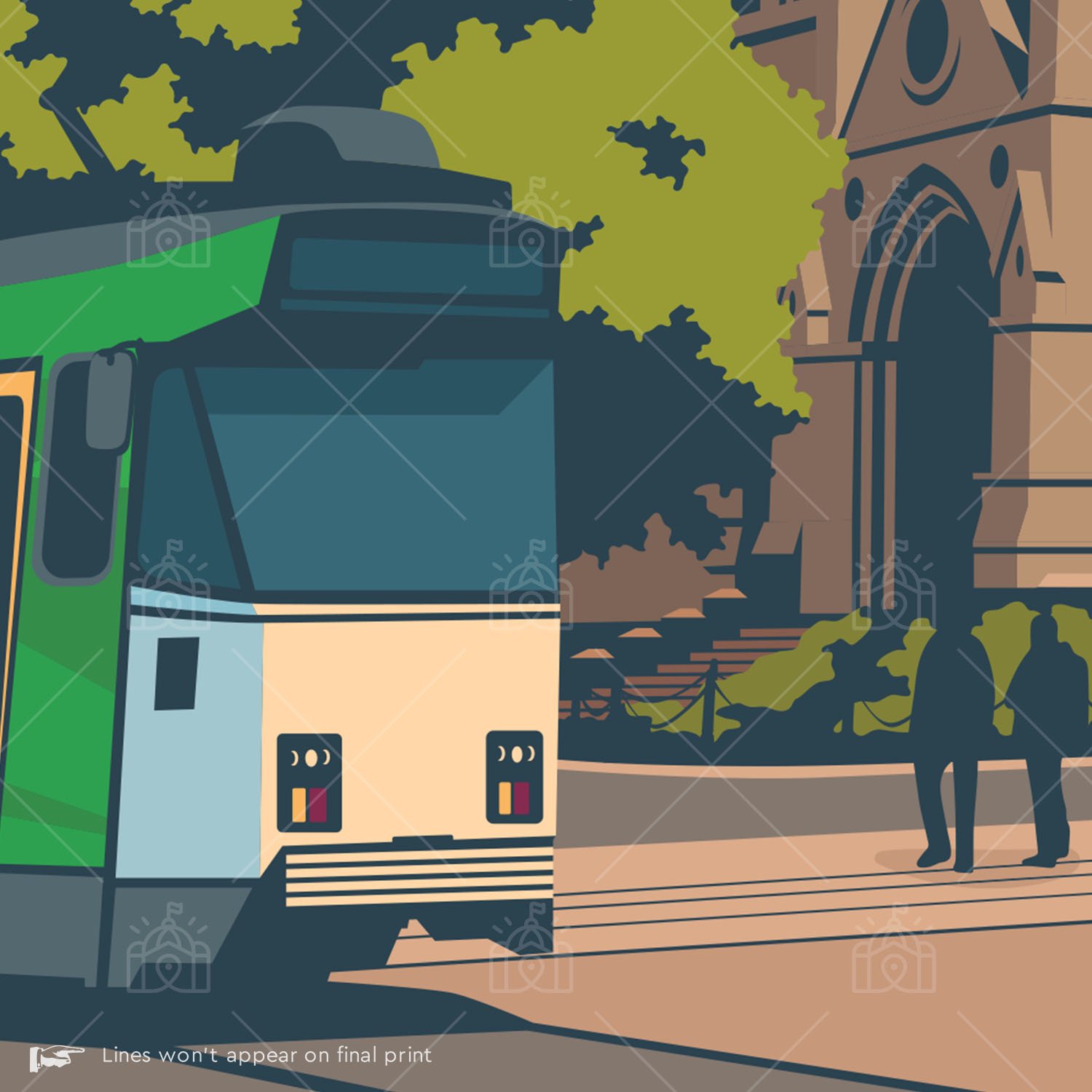 Vintage Suburban Icons Collection - Travel Posters of Melbourne ...