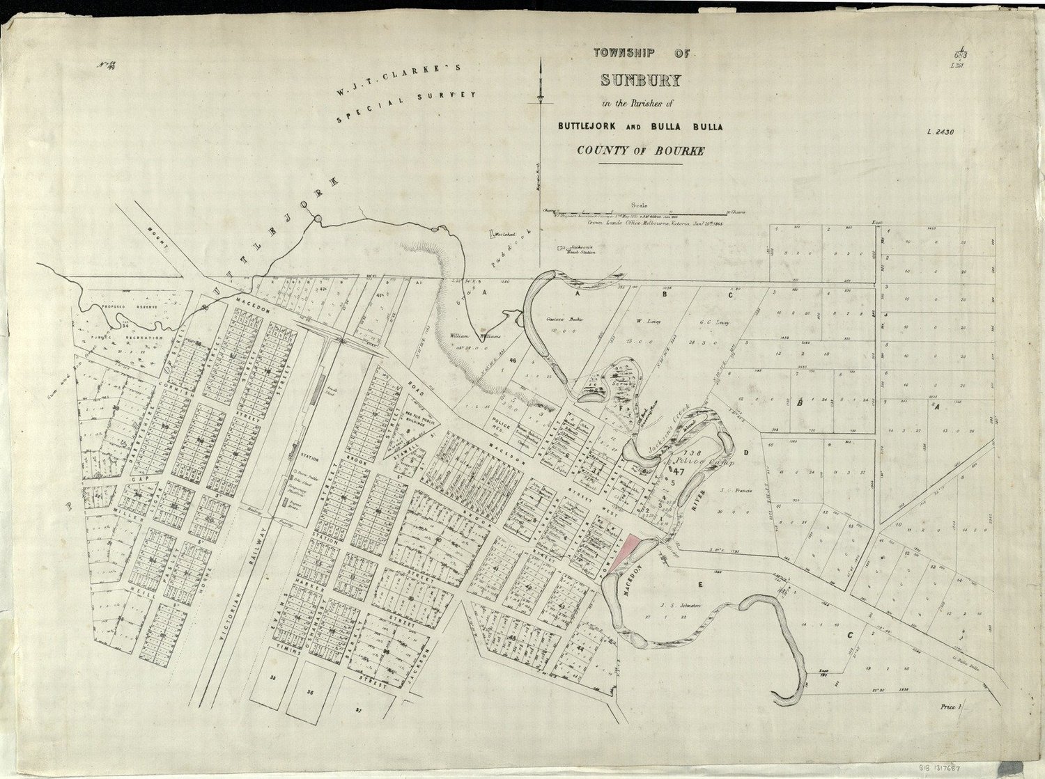 Sunbury Unrestored Maps and Photos — Historic Prints & Vintage Suburban ...