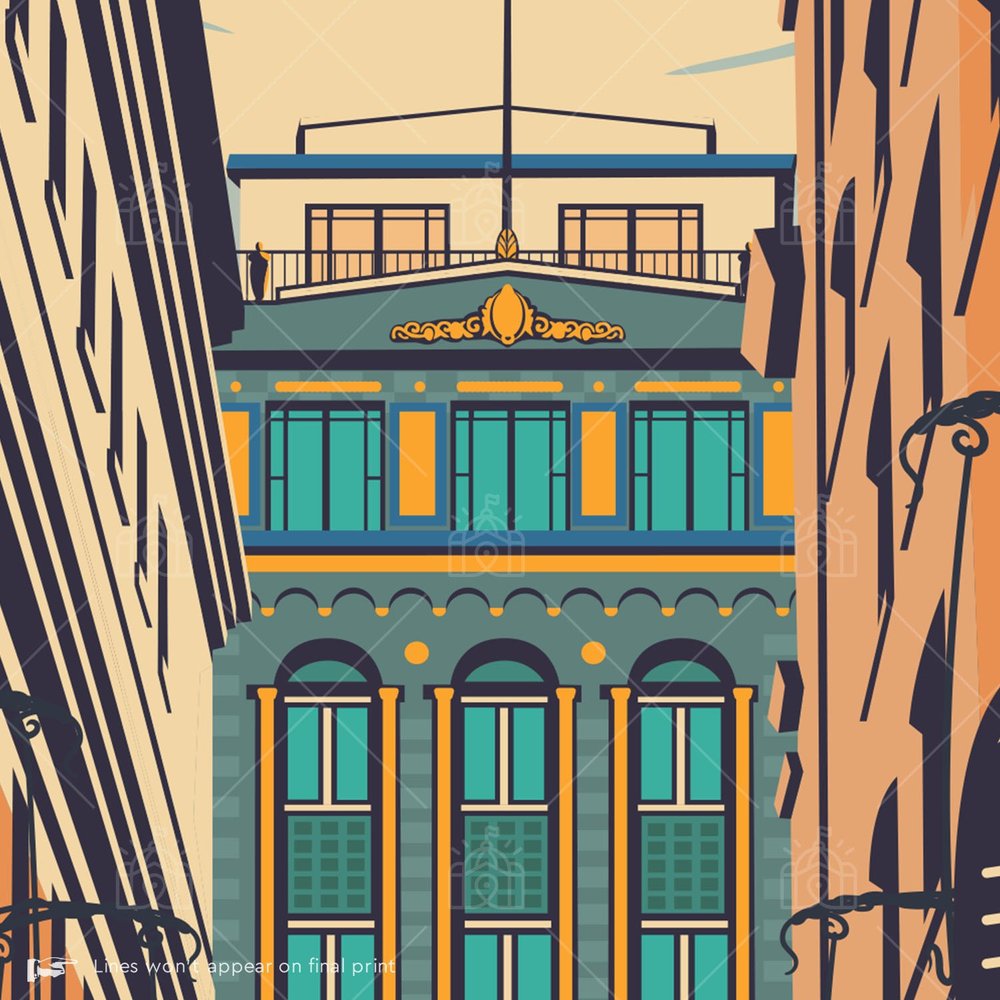 Melbourne Cricket Ground MCG Suburban Icon Poster — Historic Prints ...