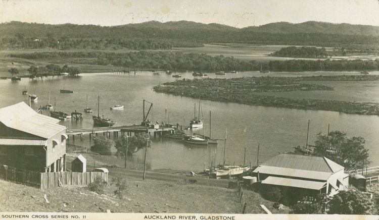 Gladstone, Queensland Unrestored — Historic Prints & Vintage Suburban ...