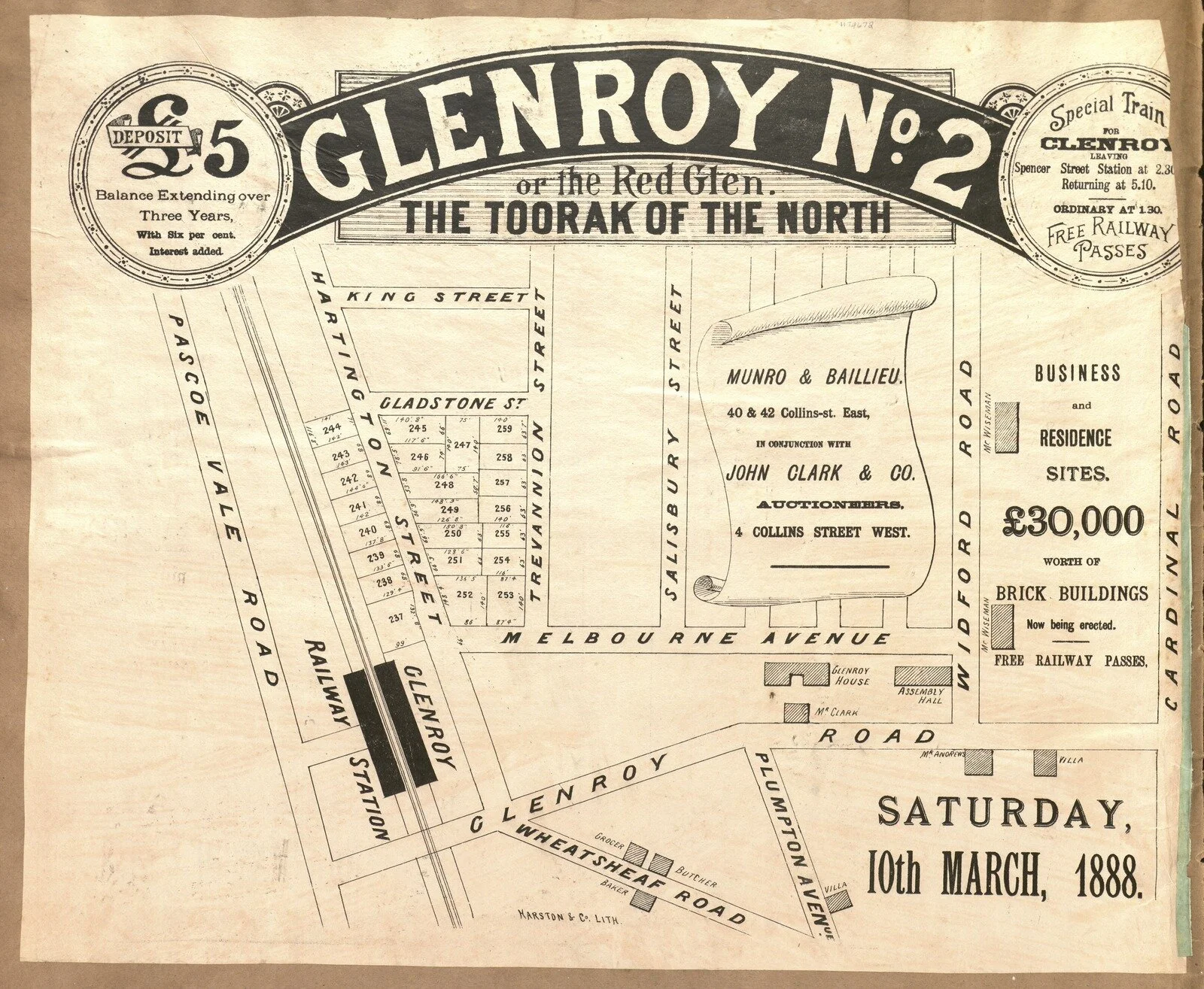 Glenroy Unrestored — Historic Prints | Shop Framed A1 A2 A3 Prints of ...