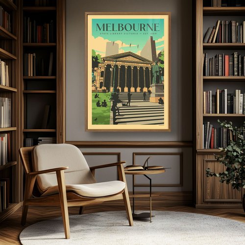 Vintage Suburban Icons Collection - Travel Posters of Melbourne ...