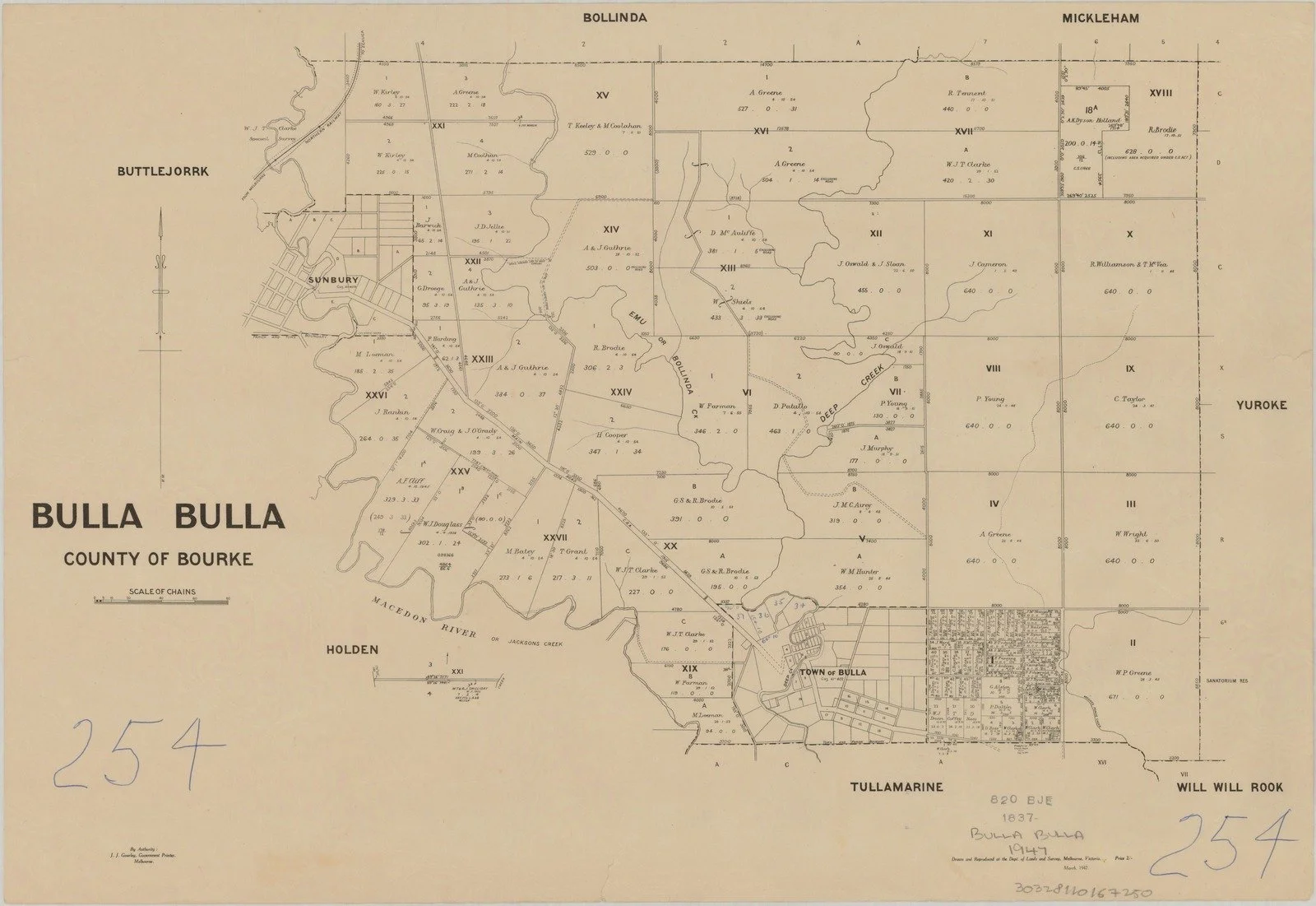 Sunbury Unrestored Maps and Photos — Historic Prints & Vintage Suburban ...
