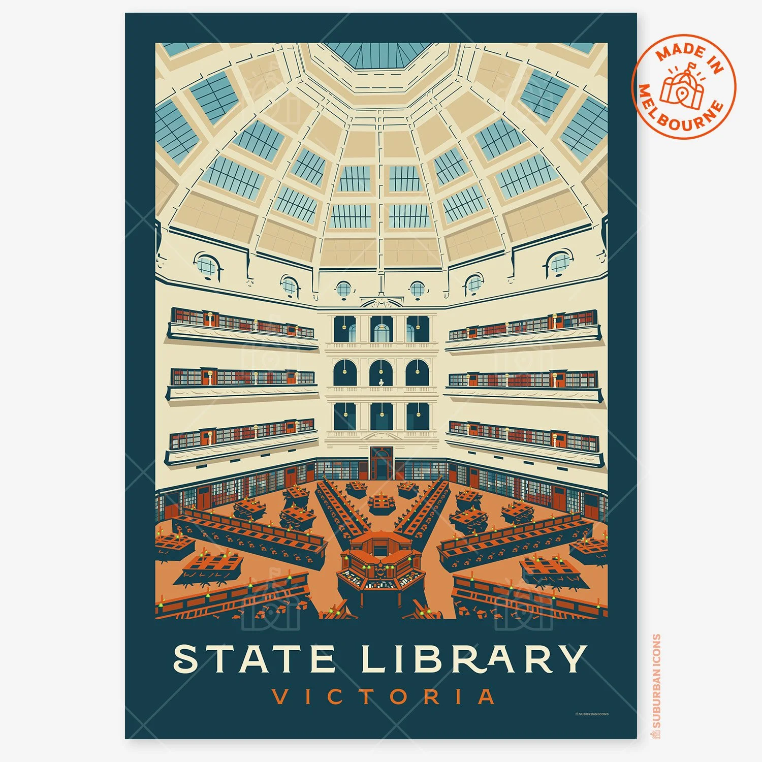 Vintage Suburban Icons Collection - Travel Posters of Melbourne ...