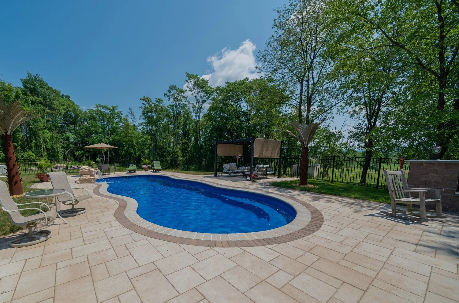 Inground Fiberglass Swimming Pools Orange County NY - Pool Design ...