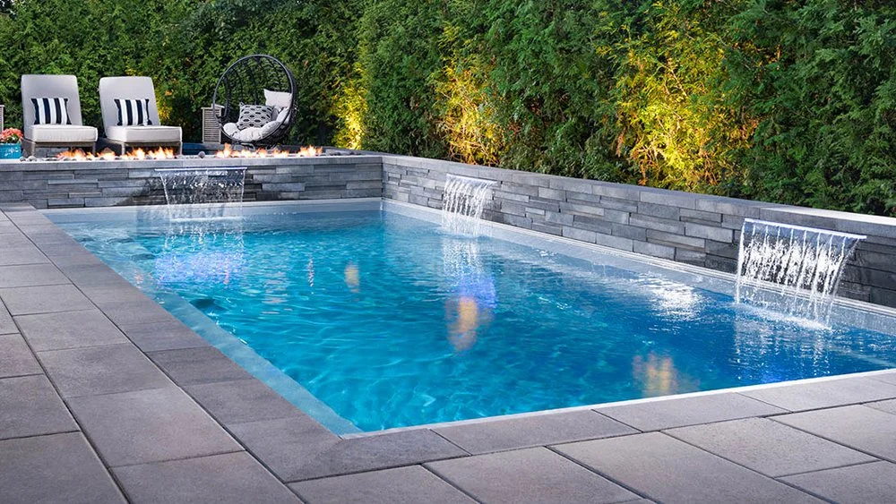 Fiberglass Pools Models Catalog Shapes Designs | Westchester Orange ...
