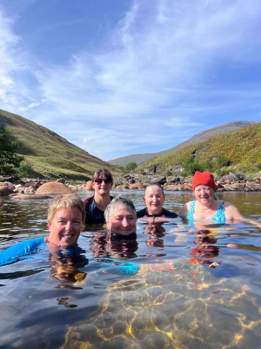 Guided Wild Swimming Holidays & Weekends in the UK