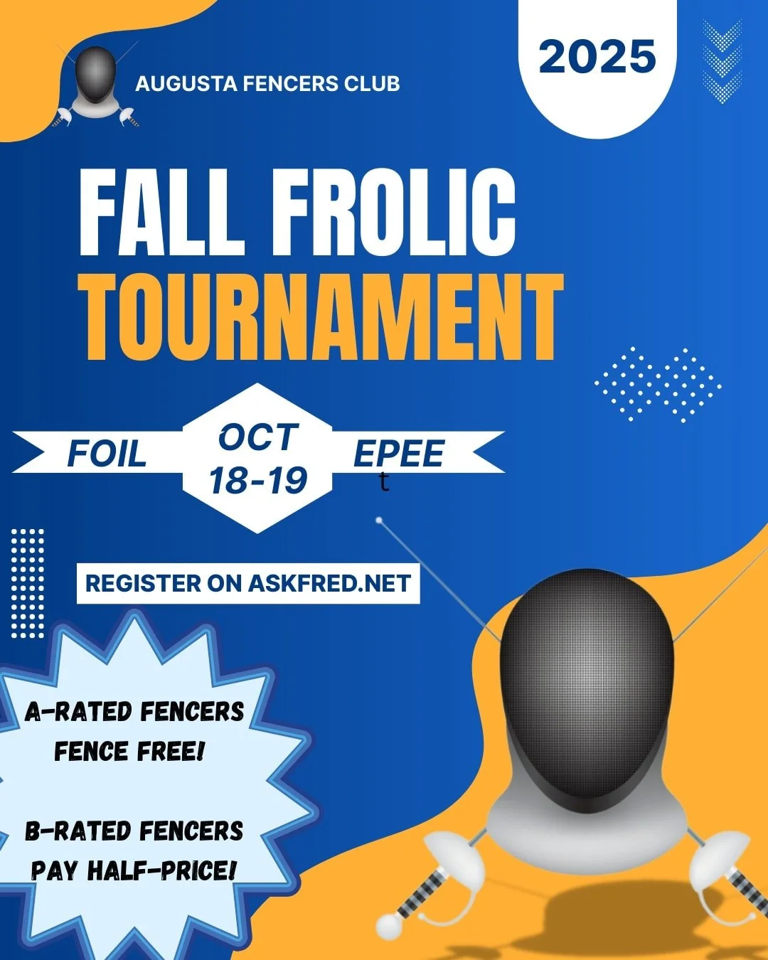 Fall Frolic 2025 — Augusta Sports Council