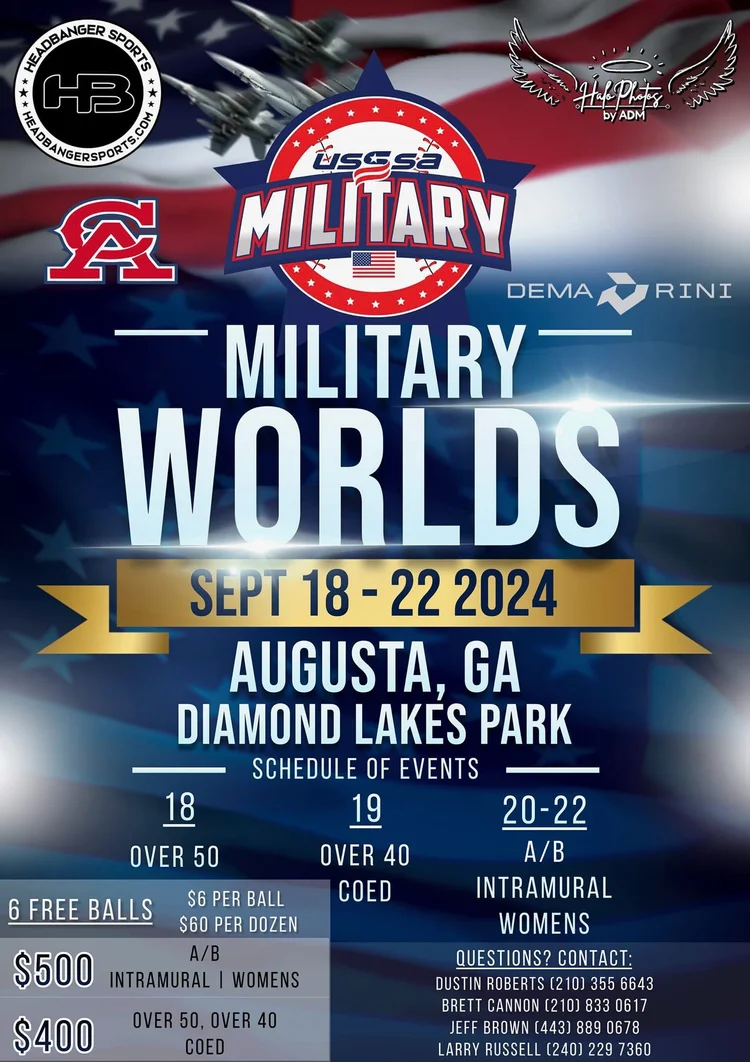 USSSA Military World Softball Championships — Augusta Sports Council