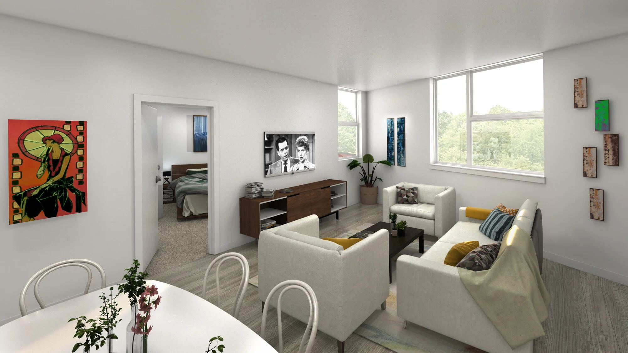Classen - Classen 16 Apartments - 1 Bedroom — Classen 16 Apartments ...