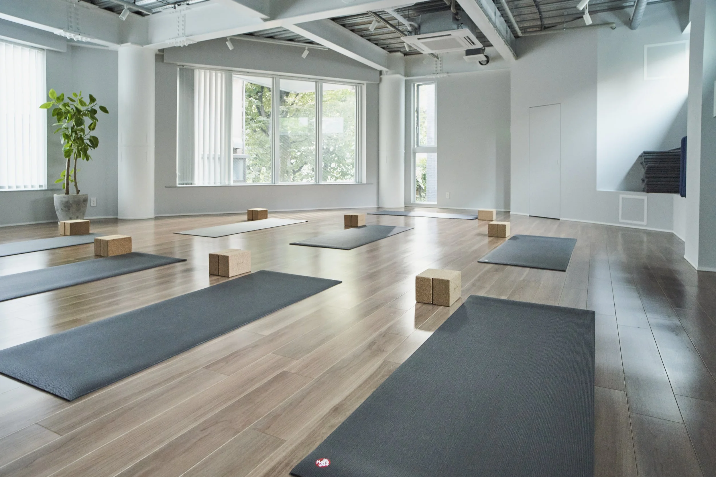 MINT MAT Yoga Studio 広尾のブティックヨガスタジオ