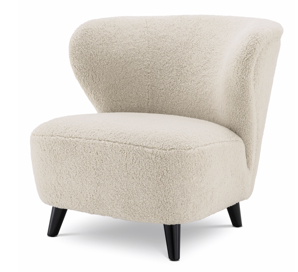Bespoke Faux Shearling Chair — Boutique