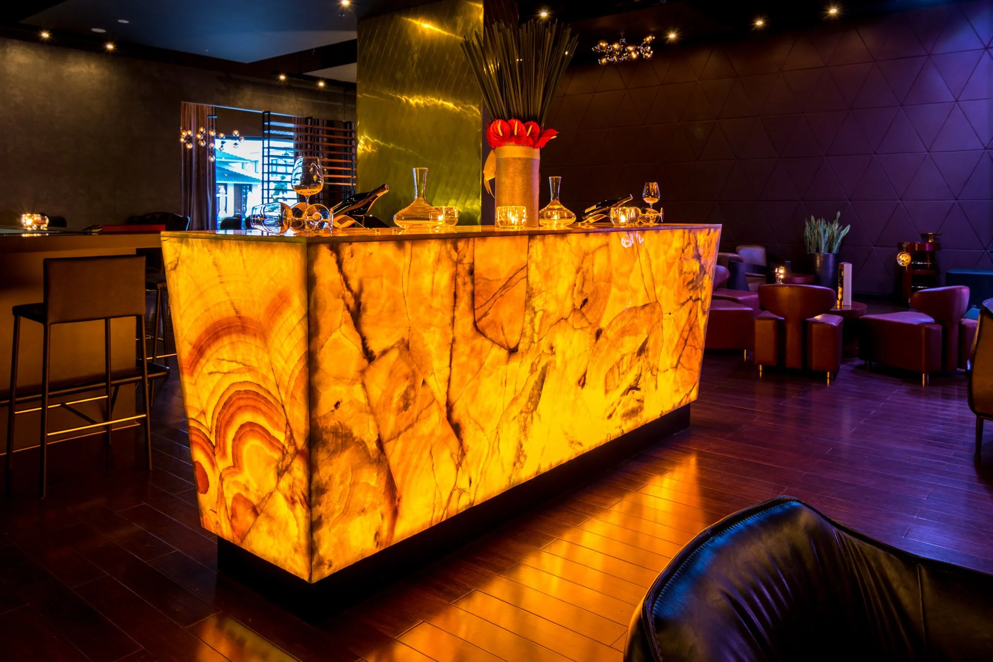 Amber Wine Lounge & Cellar — OUT-2 Design | Award-Winning Architecture ...