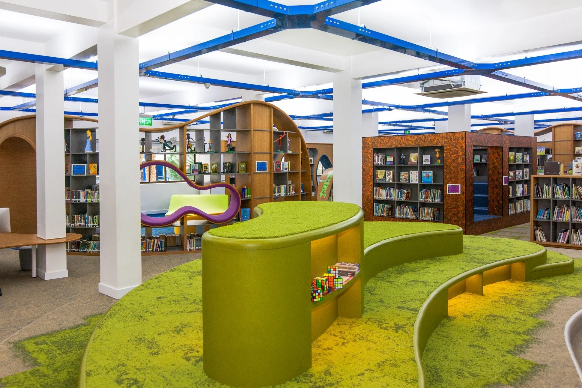 ISHCMC Primary School Library — OUT-2 Design | Award-Winning ...