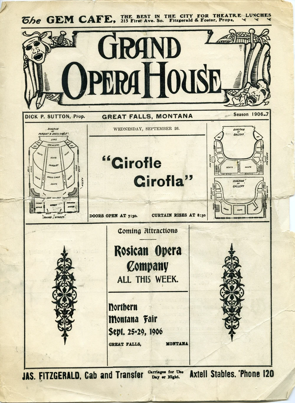 A Love Letter to the Great Falls Opera House — The History Museum