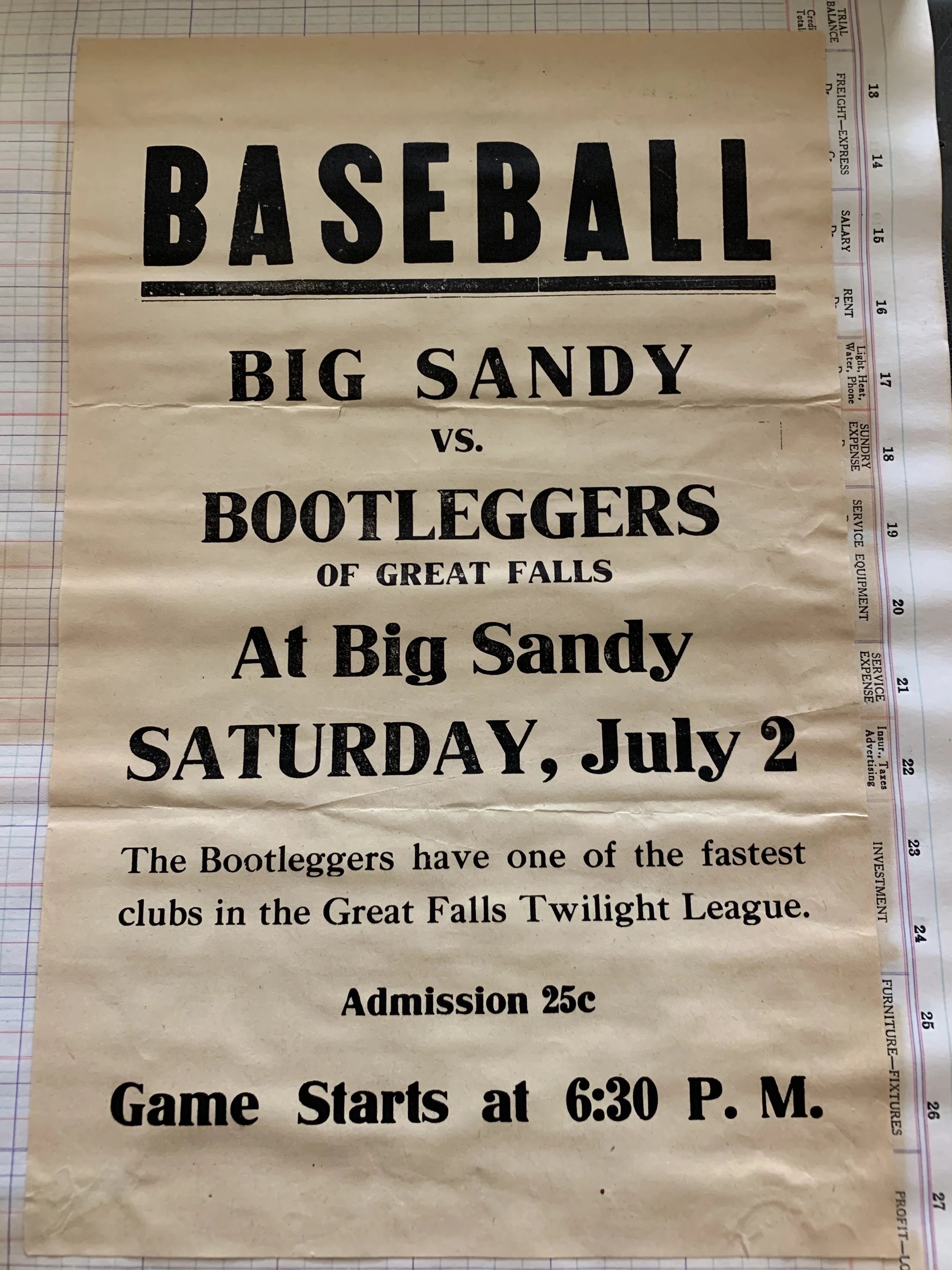 The Bootleggers Athletic Club — The History Museum
