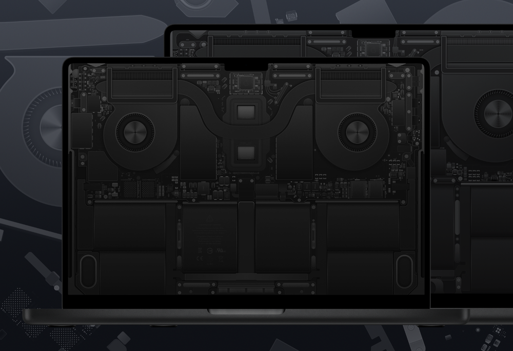 Space Black MacBook Pro Schematic — Basic Apple Guy