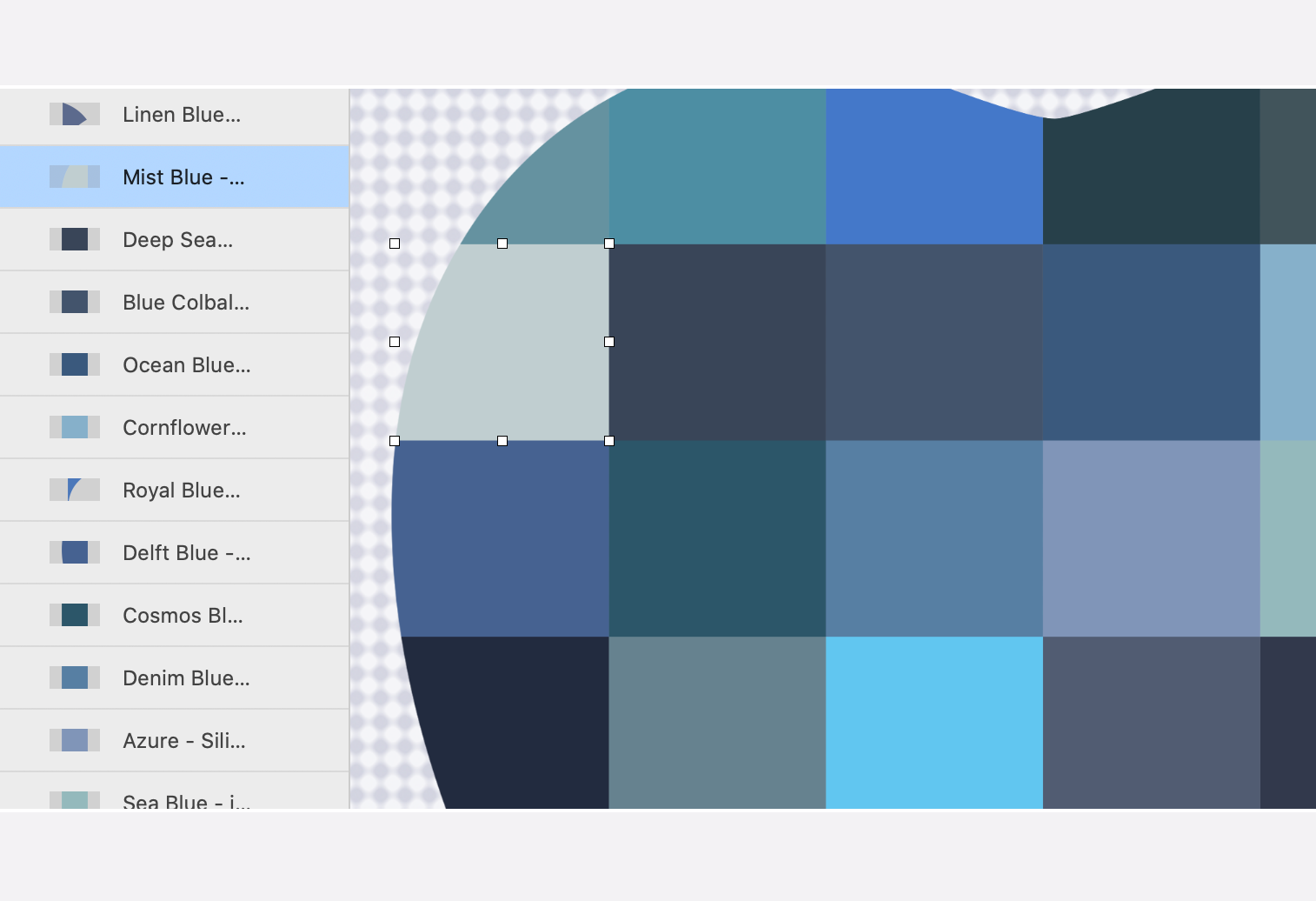 50 Shades of Blue Wallpaper — Basic Apple Guy