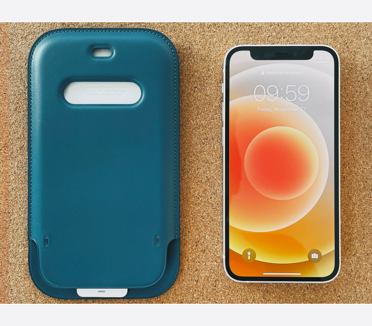 iPhone 12 Leather Sleeve — Basic Apple Guy