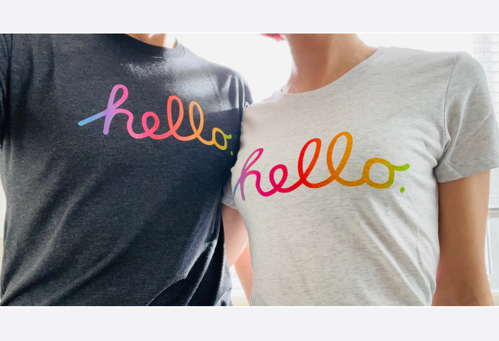 hello. Tee — Basic Apple Guy