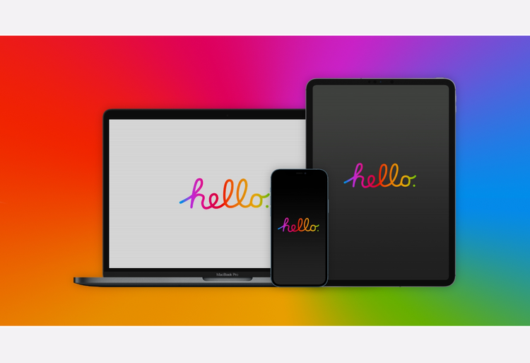 hello. Wallpaper — Basic Apple Guy