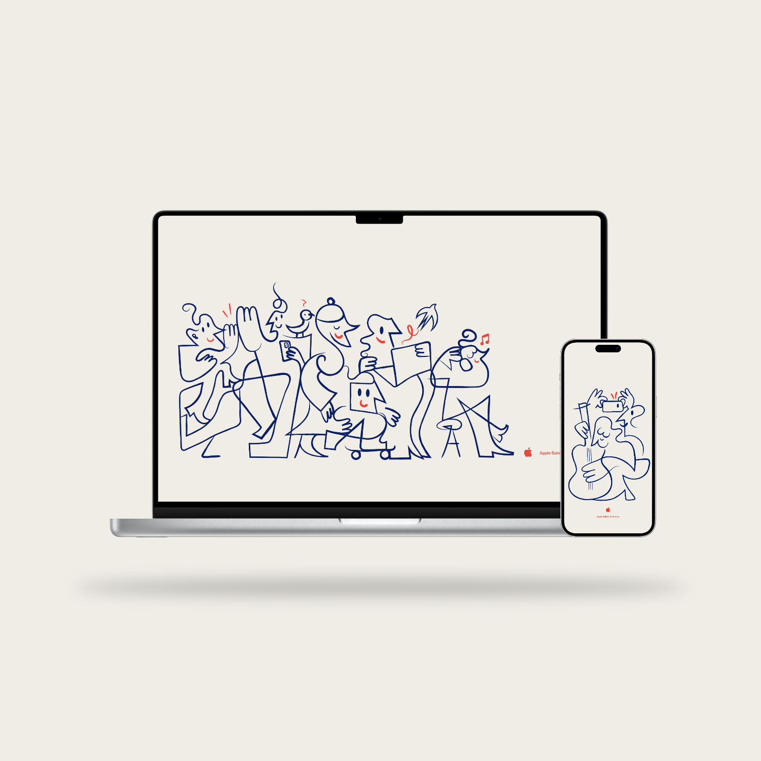 Apple Sainte-Catherine Wallpaper — Basic Apple Guy