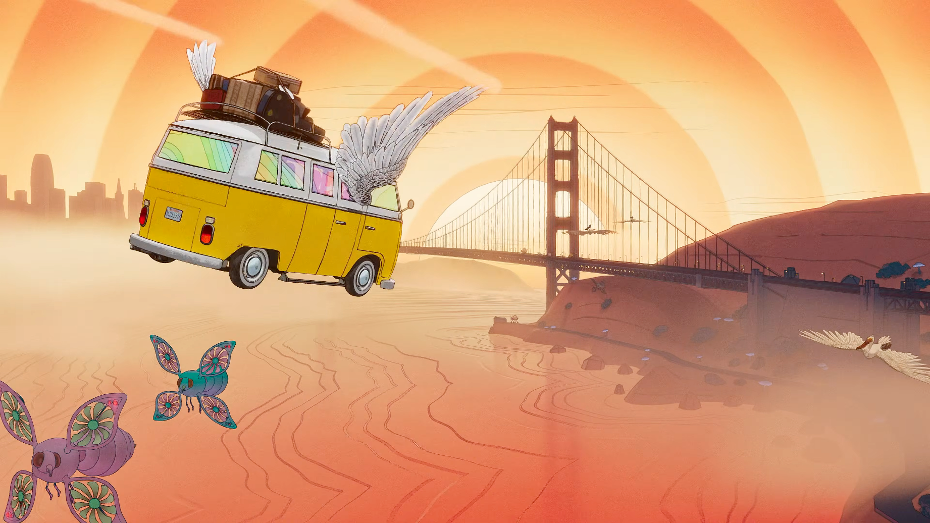 Apple's Psychedelic Golden Gate VW Adventure — Basic Apple Guy