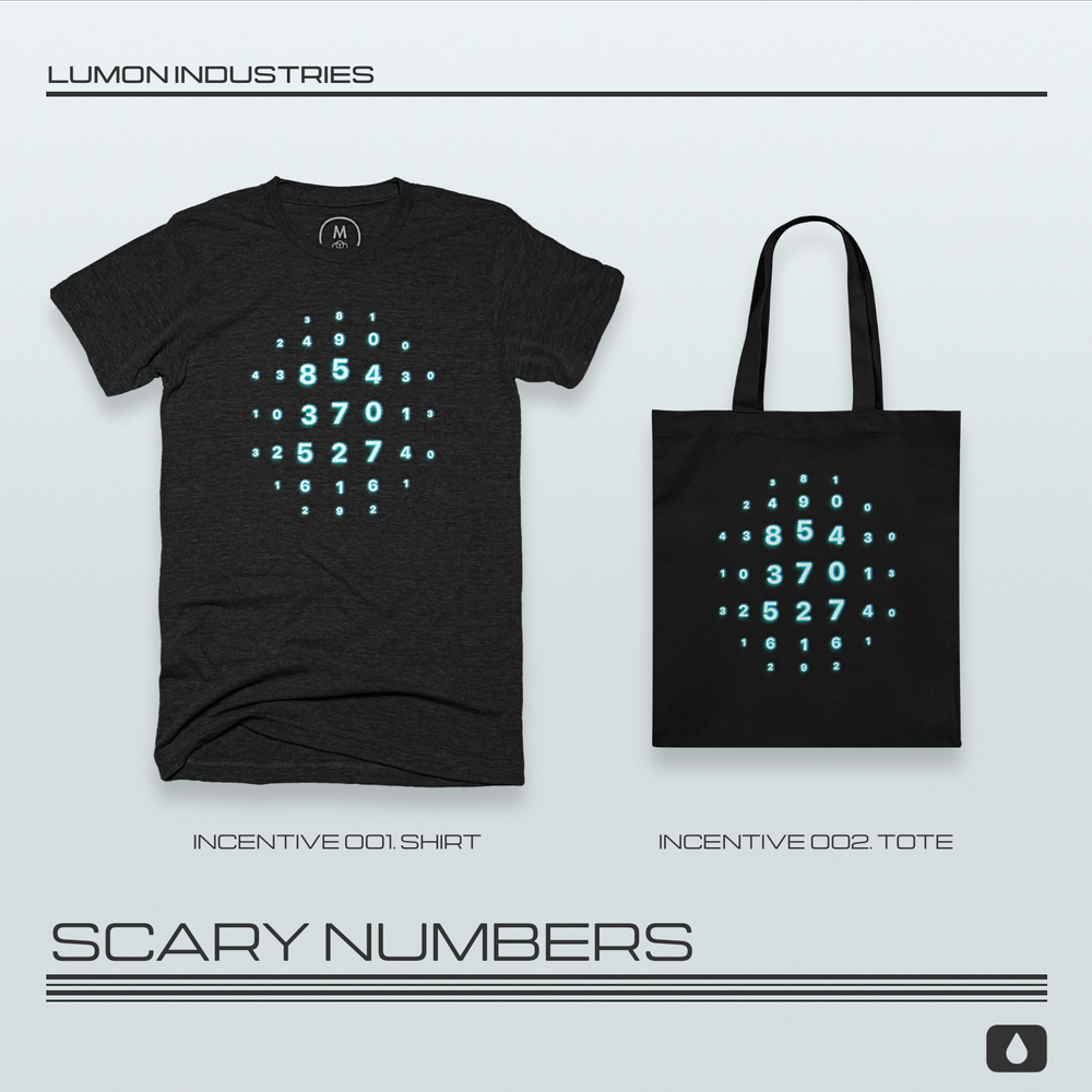 Scary Numbers Severance Inspired Merch — Basic Apple Guy
