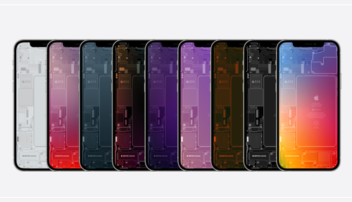 iPhone 12, 12 Pro, & 12 Pro Max Schematic Wallpapers — Basic Apple Guy