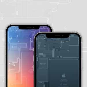 iPhone 12, 12 Pro, & 12 Pro Max Schematic Wallpapers — Basic Apple Guy