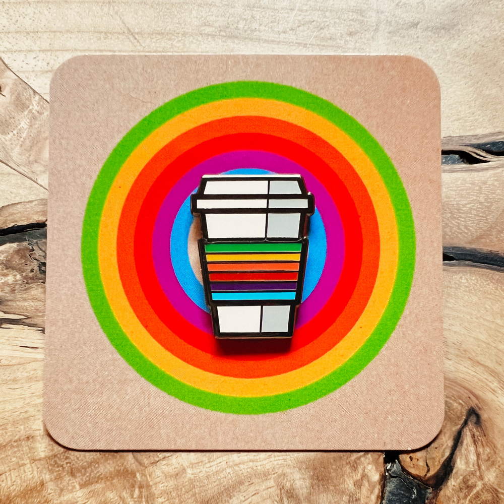 Basic Apple Guy Enamel Pin — Basic Apple Guy