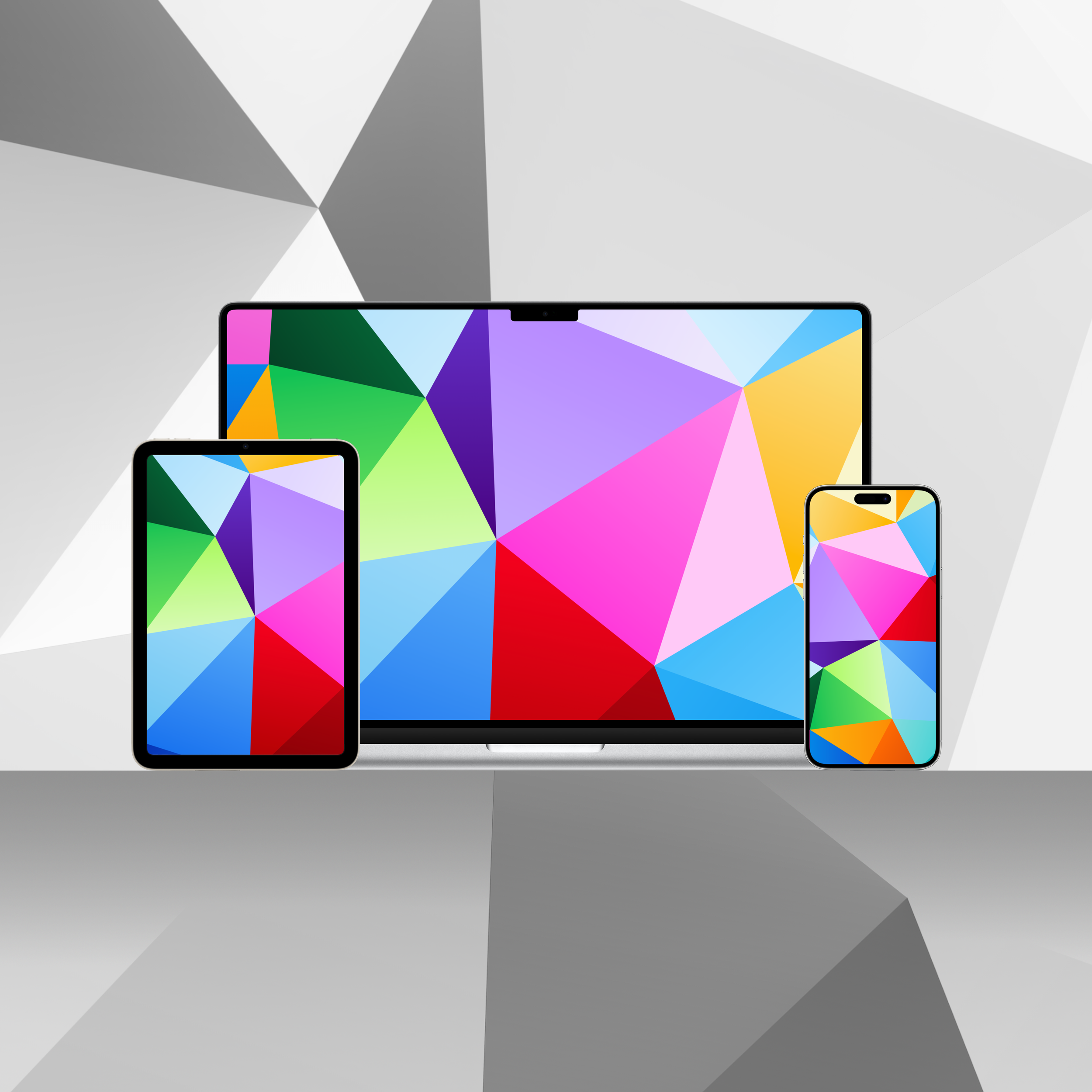 Feels Like Spring Mosaic Wallpaper — Basic Apple Guy