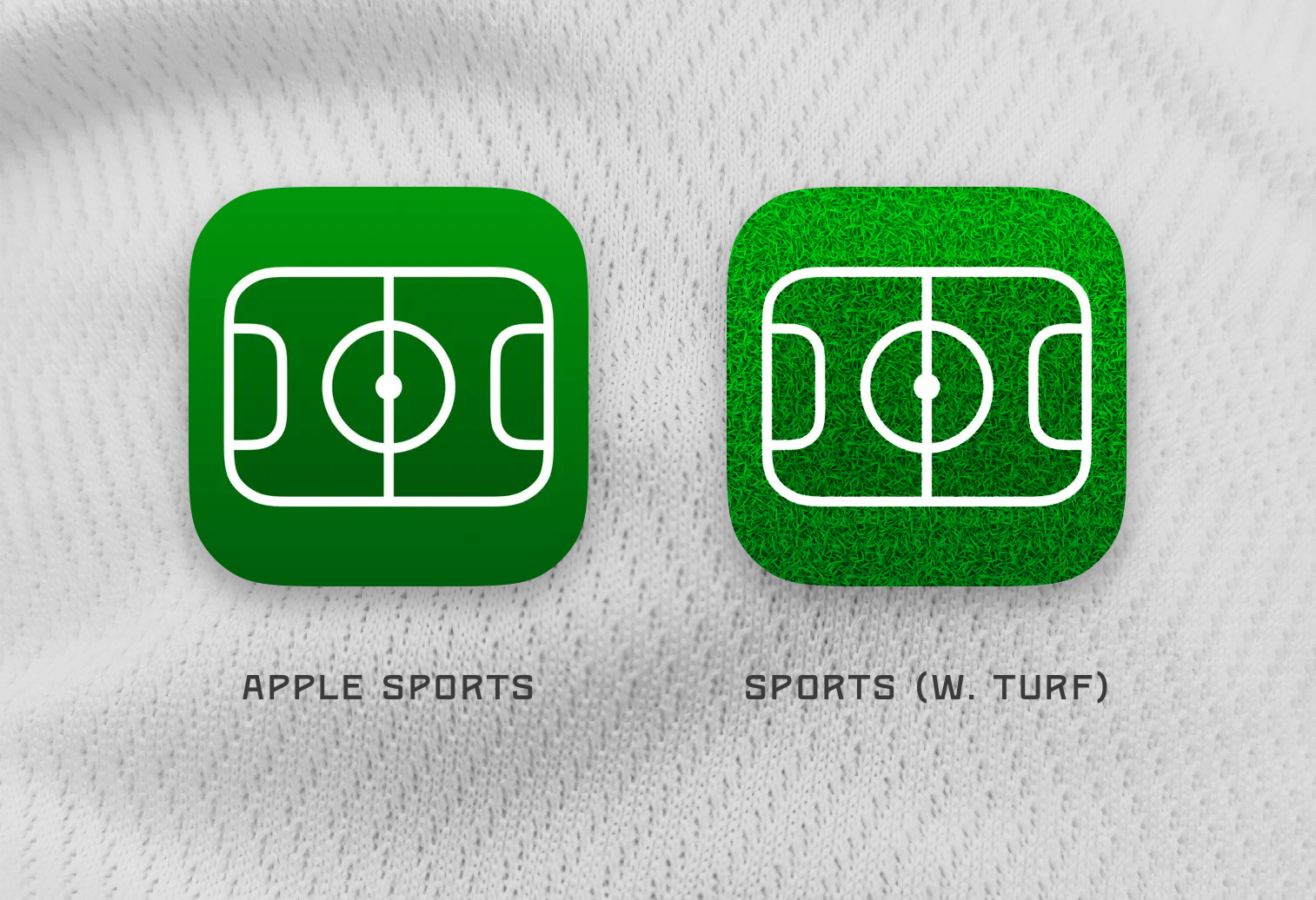 Apple Sports Turf Icon — Basic Apple Guy