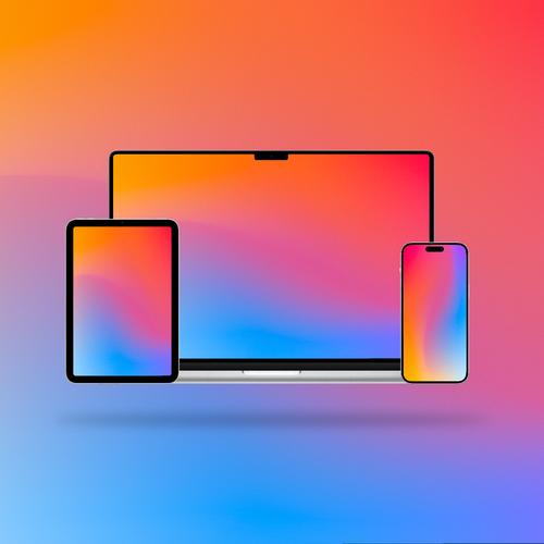 Apple Intelligence Gradient Wallpaper — Basic Apple Guy