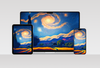 macOS + Van Gogh — Basic Apple Guy