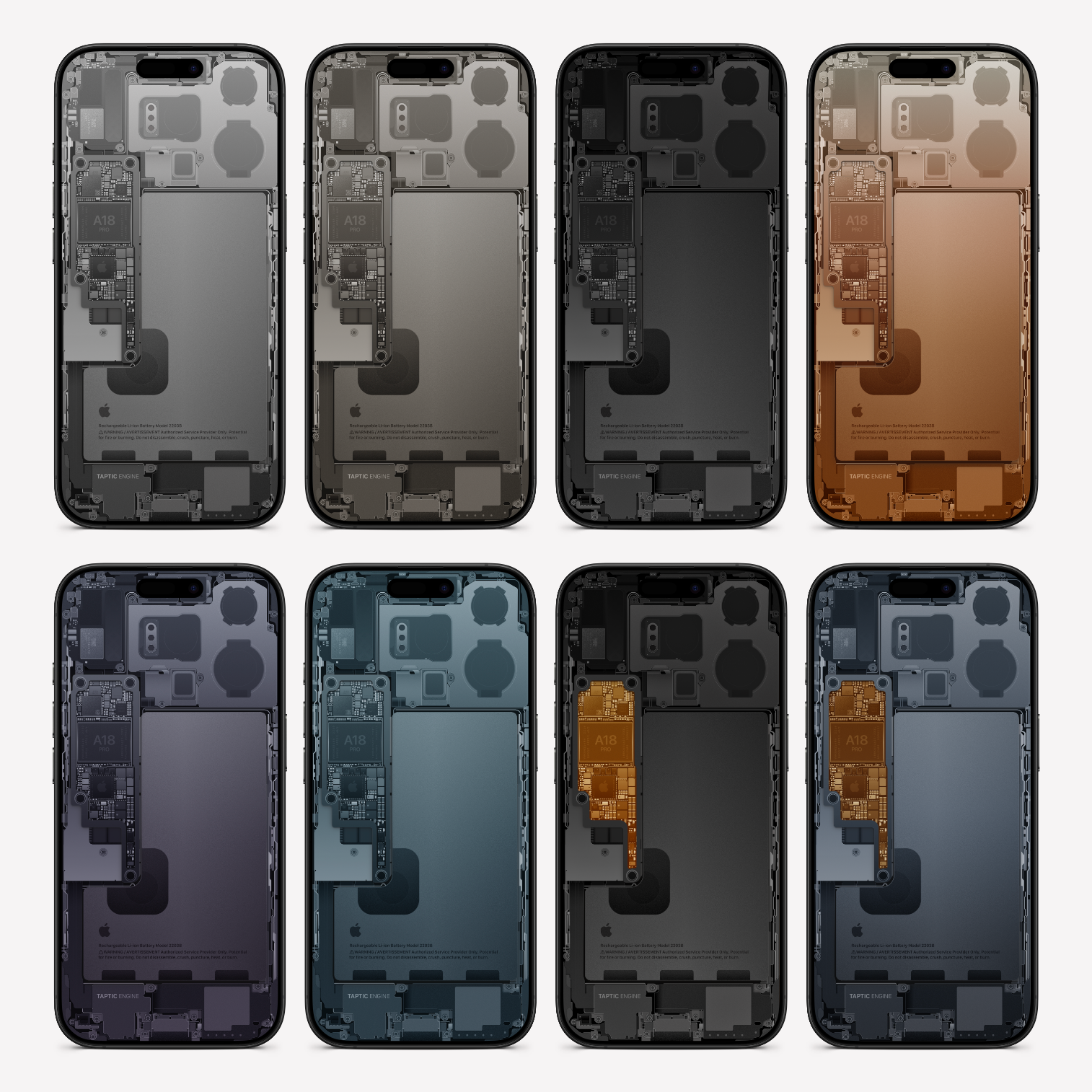 iPhone 16 Pro & Pro Max Internals Wallpapers — Basic Apple Guy