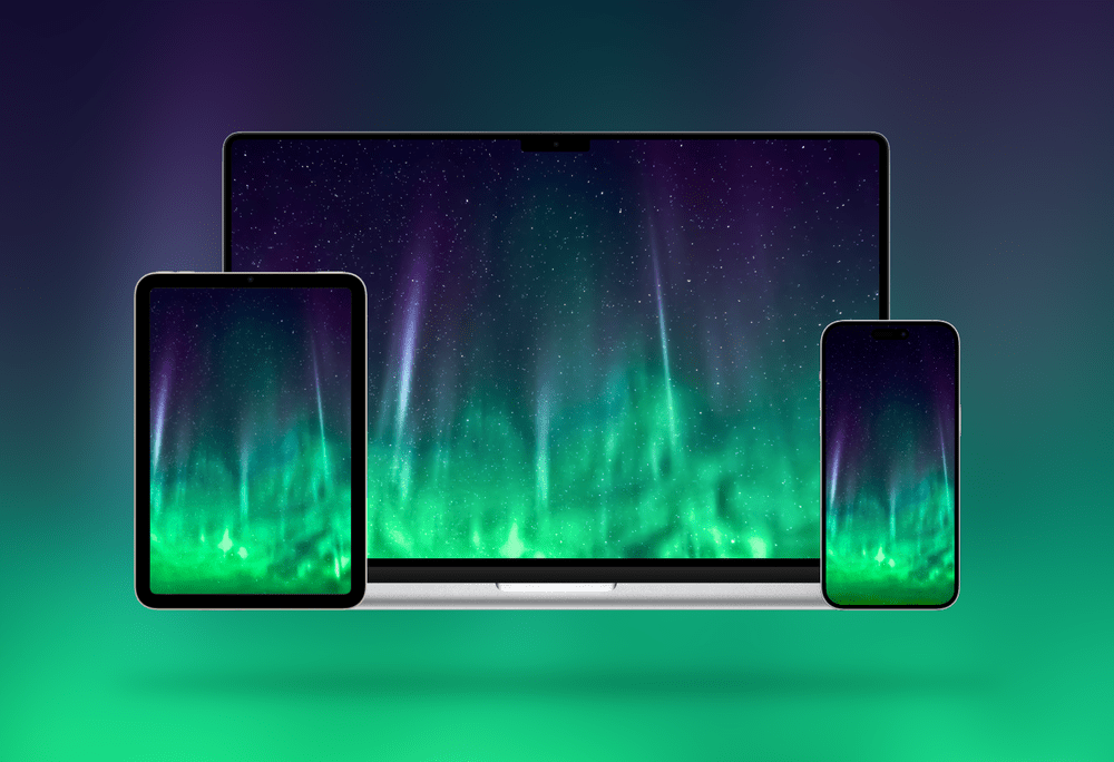 iOS 7 Aurora Wallpaper — Basic Apple Guy