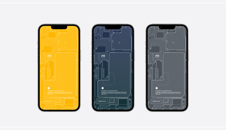iPhone 13 Pro Schematic Wallpapers — Basic Apple Guy